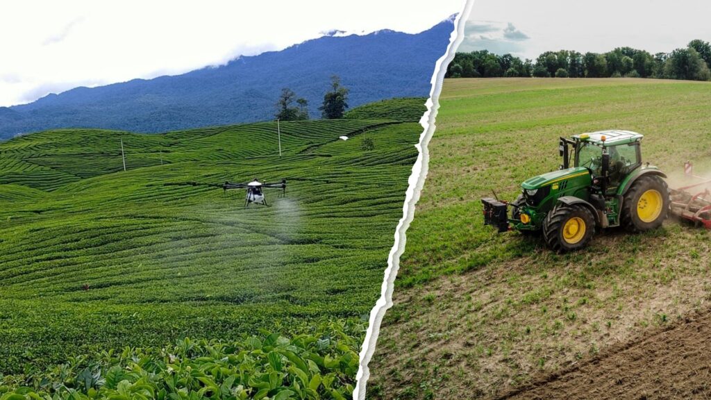 Tractors vs. Drones in Agriculture: Will Drones Replace Tractors? - Terra Drone Agri